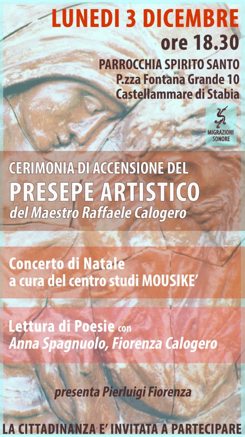 Inaugurazione del presepe artistico del Maestro Raffaele Calogero ...